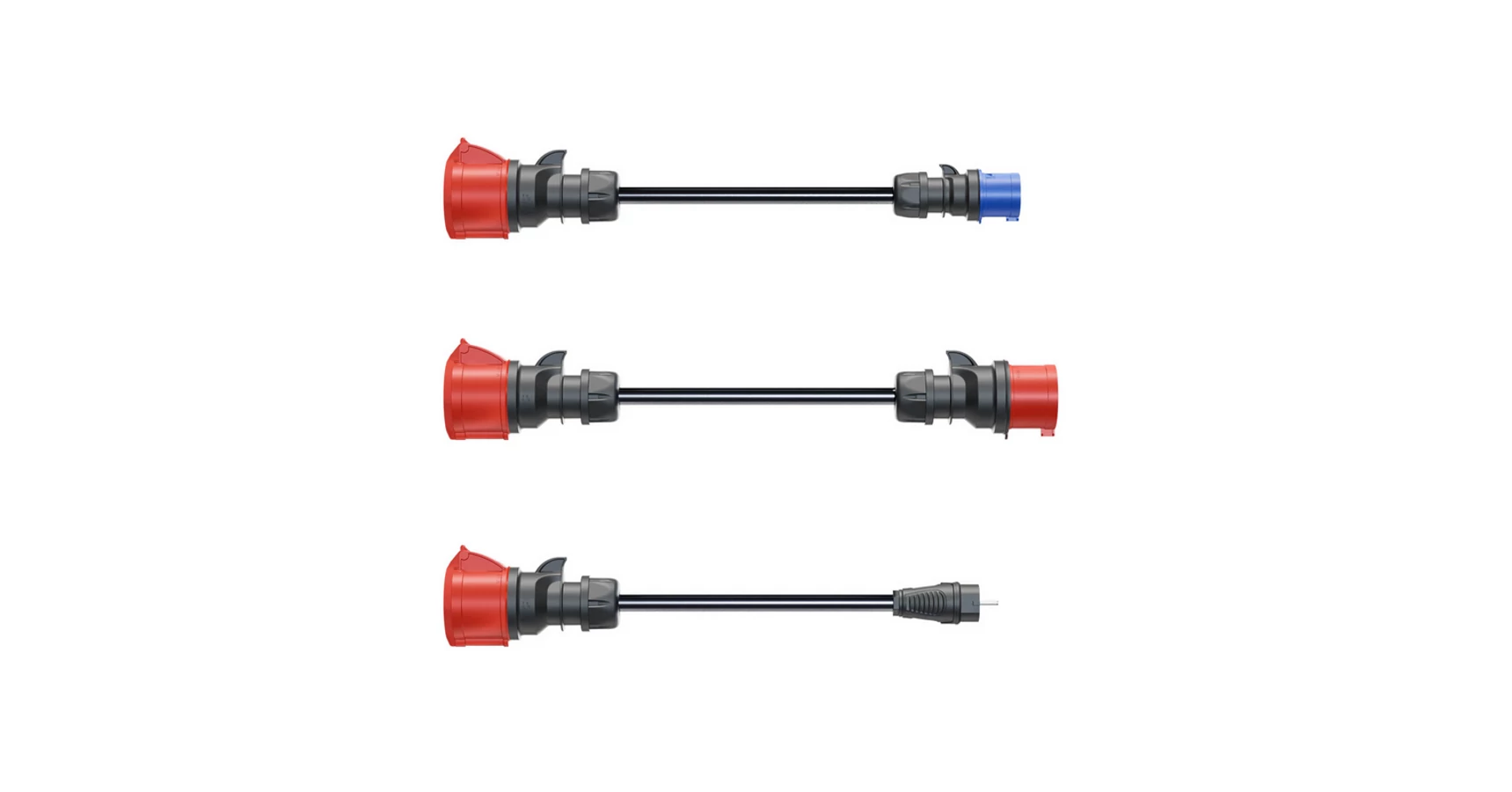 go-e Gemini Adapter szett 11kW GO-E-GEM-11A, Töltőkábelek, go-e ...