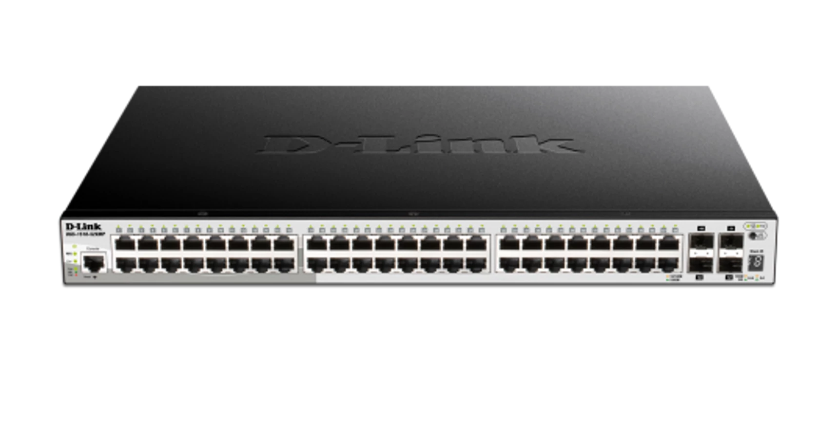 D-link 52-Port Gigabit Stackable POE Smart Managed Switch including 4 ...